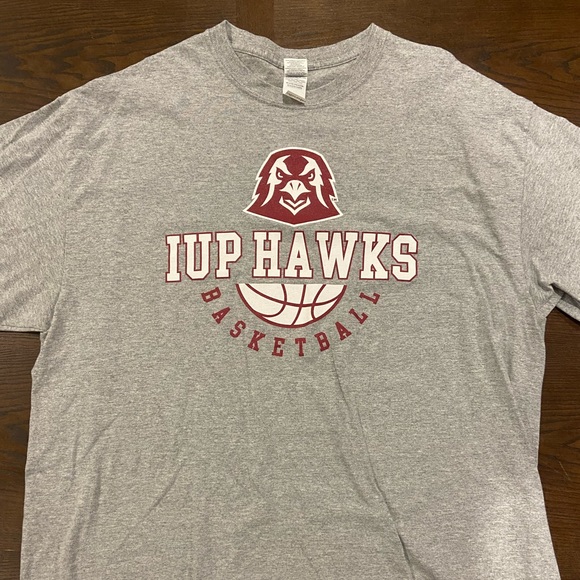 Shirts | Gray Iup Basketball Tshirt | Poshmark